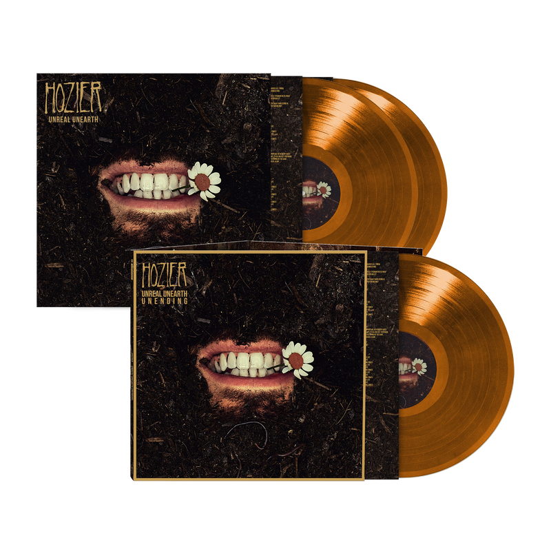 Unreal Unearth Unending: Raw Ochre 2LP + Companion Version 1LP - Hozier