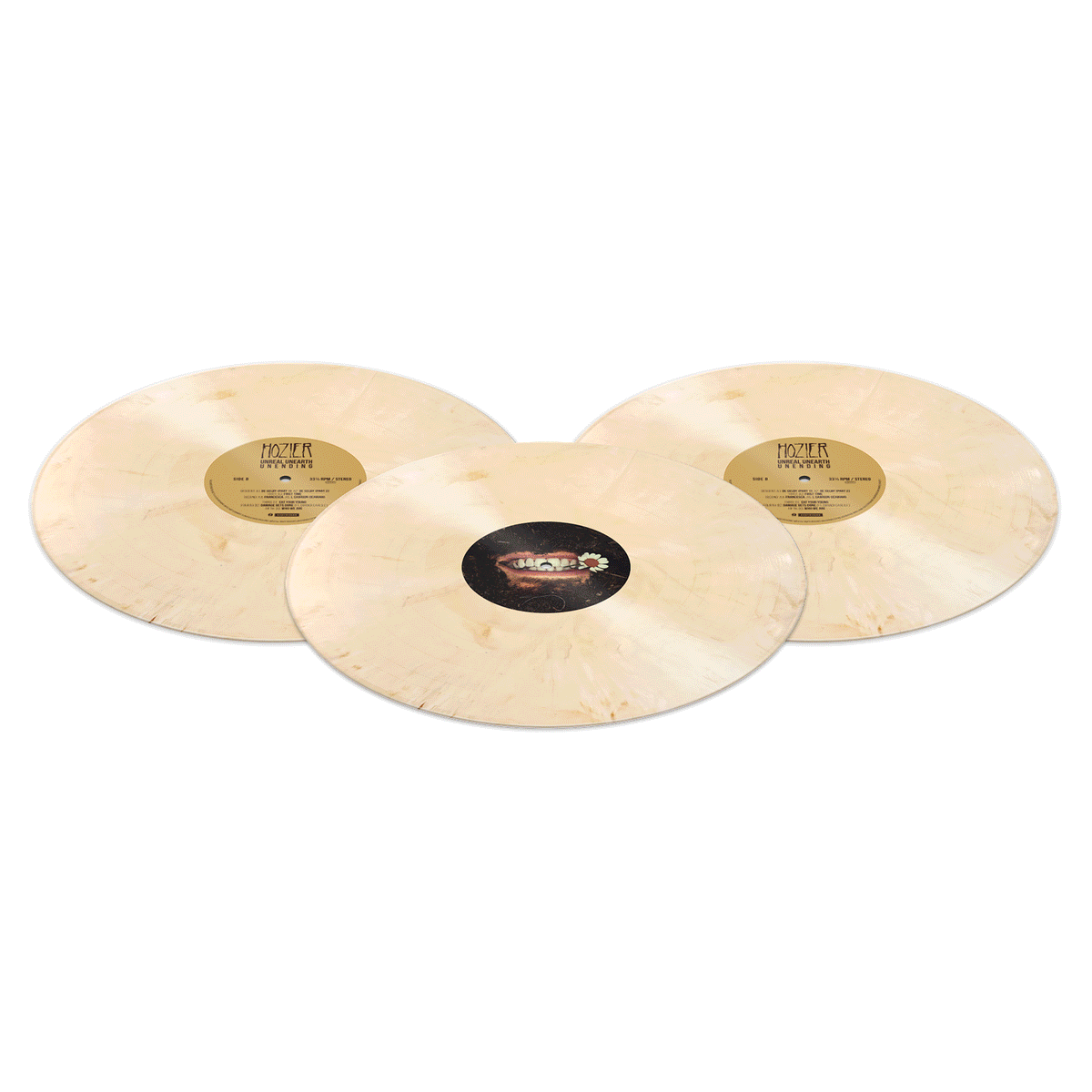 'Unreal Unearth: Unending' Deluxe Version Tooth White 3LP - Hozier
